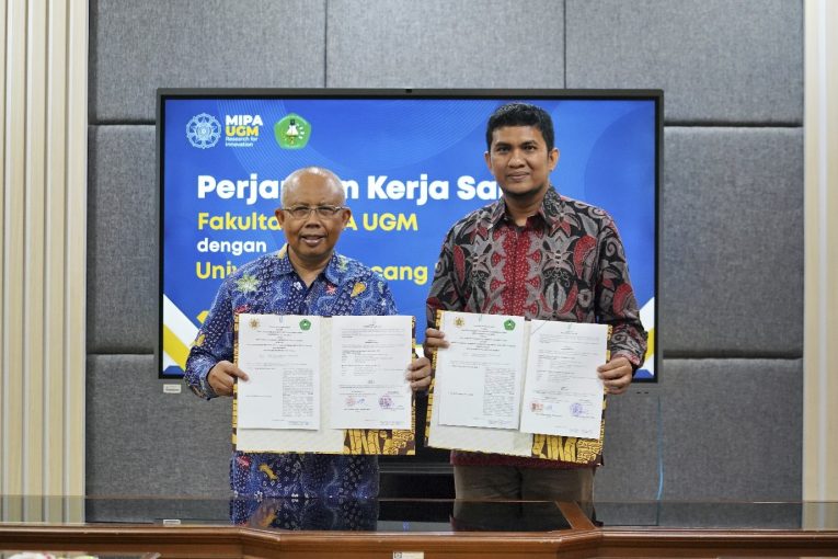 Penandatanganan MoU Universitas Lancang Kuning dan FMIPA UGM, Dorong Kolaborasi Riset di Bidang ...