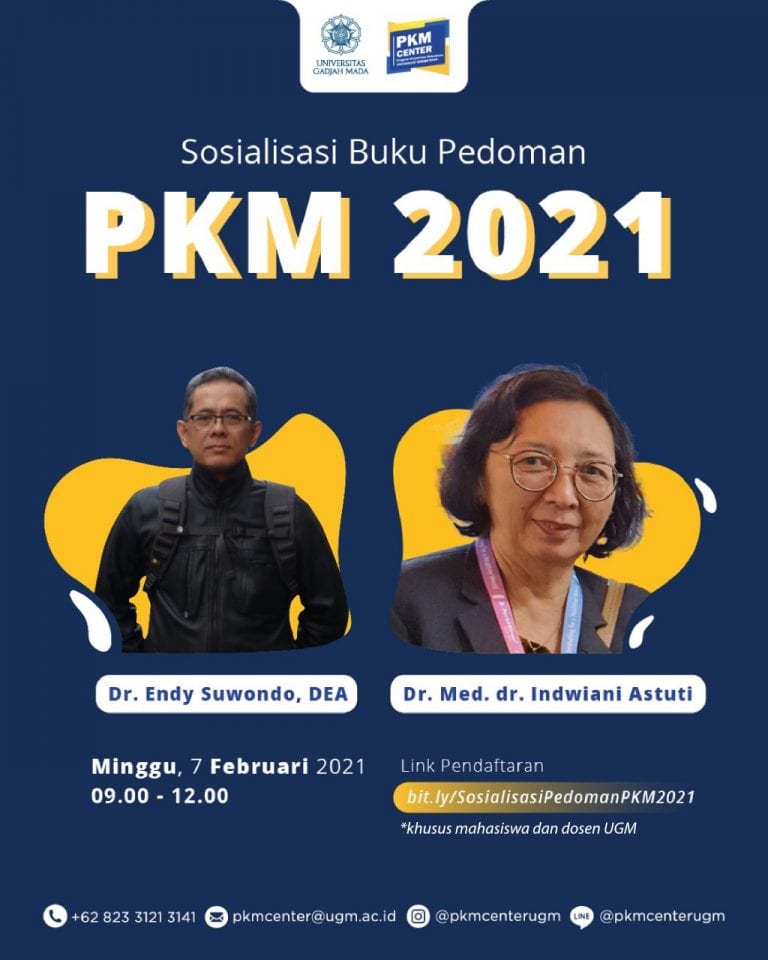 Sosialisasi Buku Pedoman PKM 2021 – Fakultas MIPA